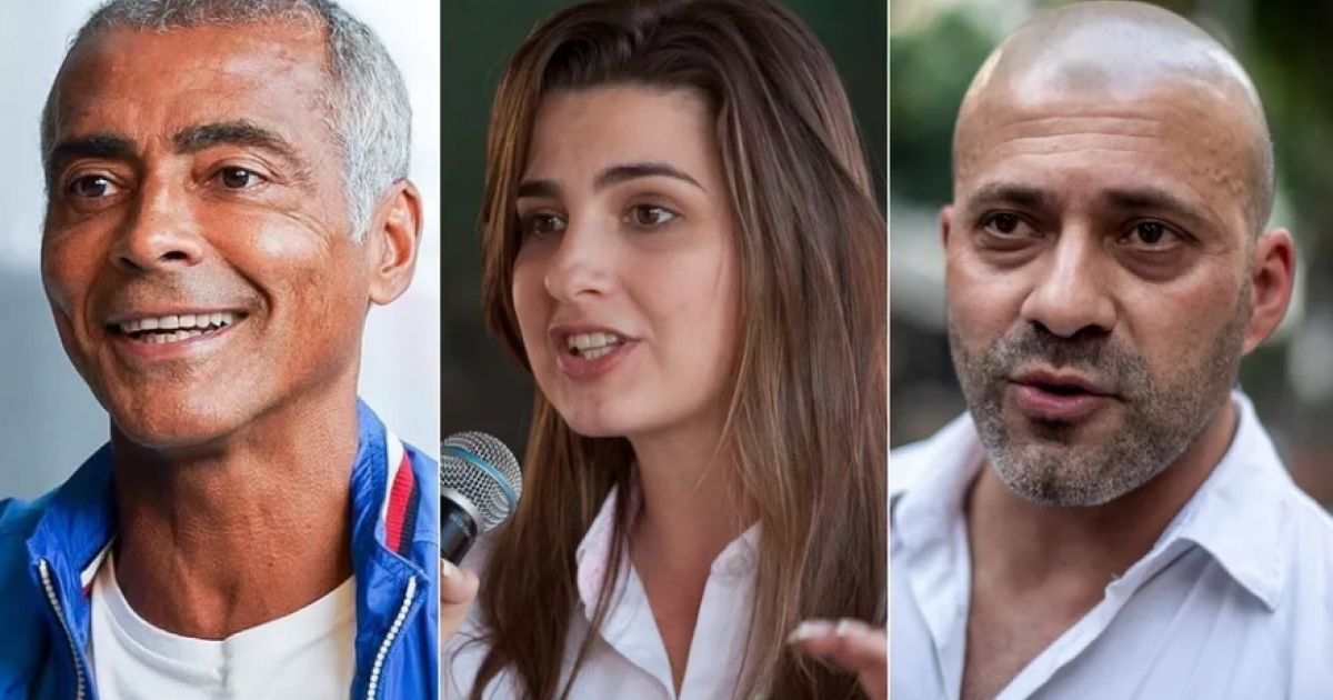 Romário, Clarissa Garotinho e Daniel Silveira disputam voto ...