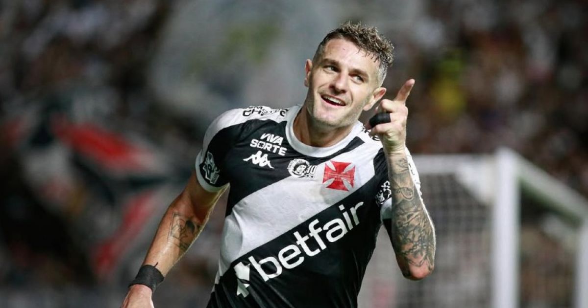 Vasco volta a vencer no Brasileirão com dois gols de Vegetti - NF Notícias